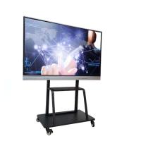 China Zero Gap LED Interactive Whiteboard Supper Slim Bezel for sale
