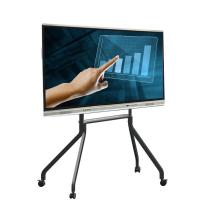 China 65'' Multi Touch Screen Monitor Interactive Whiteboard Black Aluminium Frame for Conference for sale