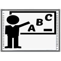 China 96 Inch Multi-Touch IR Interactive Whiteboard Smart Whiteboard Certified CE/FCC/Rohs for School Education for sale