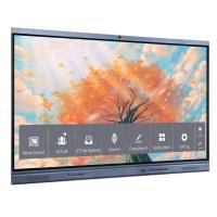 China 20Touch Point 75 Inch LCD Smart Board For Interactive Touch Solutions In School Office Conference Interactive flat Panel for sale