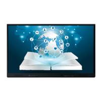 China 20Touch Point 75 Inch LCD Smart Board For Interactive Touch Solutions In School Office Conference Interactive flat Panel for sale