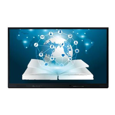 China 20Touch Point 75 Inch LCD Smart Board For Interactive Touch Solutions In School Office Conference Interactive flat Panel for sale