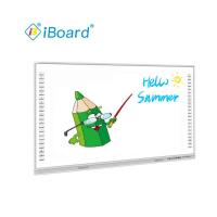 China 10 Points Infrared Touch Screen Interactive Whiteboard With Free Lifetime Sofeware Upgrade for sale