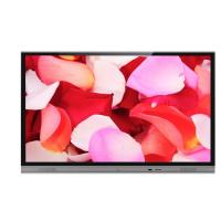 China 75 Inch Interactive Touch Screen Monitor with 20/40 Touch Points and Infrared Touch for School Teaching and Office Meetings for sale