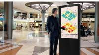 China LCD Panel Led Digital Touch Screen Kiosk For Advertising for sale
