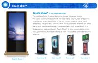 China Advertising LED Kiosk Display Interactive 10 Touch Points for sale