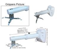 China Different Size Projector Mounting Bracket Projector Arm Mount For Teaching Whiteboard for sale