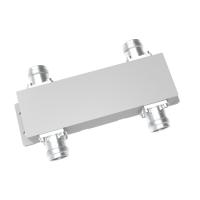 China 600-4000MHz 2-in 2-out 4.3-10 Female Hybrid Coupler with -163dBc PIM and 500W Power Handling for sale