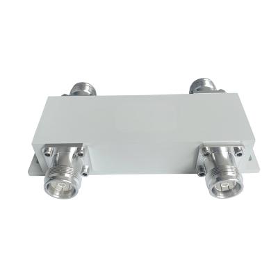 China 698-2700MHz 2x2 Hybrid Coupler with 4.3-10F Interface, 500W Power Handling, -163dBc PIM for sale