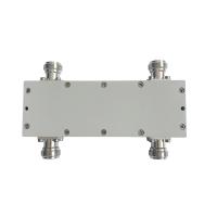 China 698-2700MHz 2x2 N Female Hybrid Coupler with 3.6dB Insertion Loss and 300W Power Handling for sale