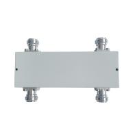 China 698-2700MHz 2x2 N Female Hybrid Coupler with 3.6dB Insertion Loss and 300W Power Handling for sale