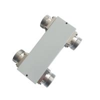 China 698-2700MHz DIN Female 3dB Hybrid Coupler with -160dBc Low PIM and 500W Power Handling for sale