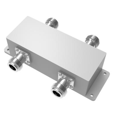China 4 Port Directional 3dB RF Hybrid Coupler 2700-6000MHz N Female 300W IP65 for sale