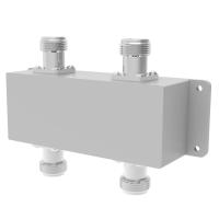 China 4 Port Directional 3dB RF Hybrid Coupler 2700-6000MHz N Female 300W IP65 for sale