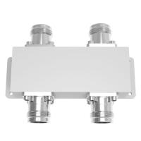 China ISO9000 Air Dielectric 3dB Hybrid Coupler 2700-6000MHz 4.3-10 Female IP65 Rated for sale