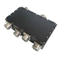 China 698-3800MHz DIN Female Hybrid Coupler with -160dBc PIM and IP65 Rating for DAS Systems for sale