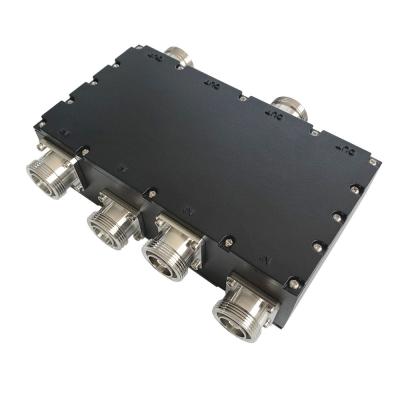 China 698-3800MHz DIN Female Hybrid Coupler with -160dBc PIM and IP65 Rating for DAS Systems for sale