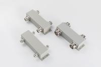 China 698-3800MHz 2in2out 4.3-10 N Female DIN Female Hybrid Coupler 50 Ohm IP65 for sale
