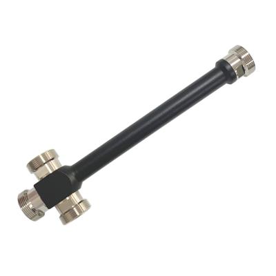 China 698-2700/3800MHz DIN Female 3-Way Power Splitter - 500W Handling, -160dBc PIM, IP65 Rated for sale