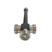 China 698-2700/3800MHz DIN Female 3-Way Power Splitter - 500W Handling, -160dBc PIM, IP65 Rated for sale