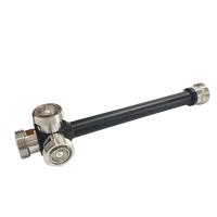China 698-3800MHz 4 Way DIN Female Power Splitter - 500W Capacity, -160dBc PIM for DAS Systems for sale