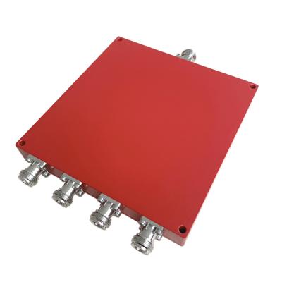 China N Female 138-960MHz 4 Way Wilkinson Power Divider IP65 50W for sale