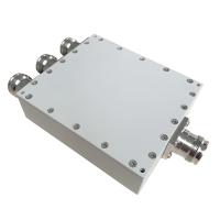 China 550-2700MHz 3 Way 4.3-10 Female Wilkinson Power Divider Low PIM -153dBc for sale