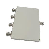 China 550-2700MHz 4 Way N Female Wilkinson Power Divider Low PIM -153dBc for DAS IBS for sale