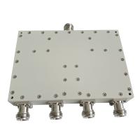 China 550-2700MHz 4 Way N Female Wilkinson Power Divider Low PIM -153dBc for DAS IBS for sale