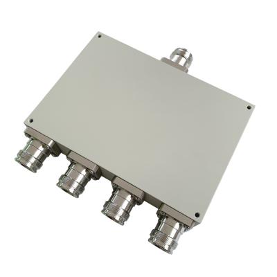 China Aluminum Alloy Antenna Power Divider 20W N Female 50 Ohm 1.2:1 VSWR for sale