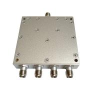 China 2100-8400MHz 4 Way SMA Female Power Divider 50 Ohm High Precision for sale