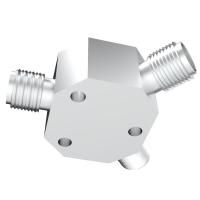 China 67G 1W Two Way Resistive Power Divider 1.85mm Female Wilkinson Antenna Splitter for sale