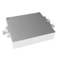 China 400-2700MHz 2 Way Resistive Power Splitter SMA Female 50 Ohm 30W RF Power Divider for sale