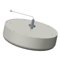 China Indoor Omnidirectional Antenna 350-4200MHz with 50W Power Handling and 6dBi Gain for Multi-Band Wireless Systems for sale