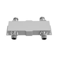China 450-900MHz 4.3-10 Female Hybrid Coupler 2in 2out 500W IP65 for sale
