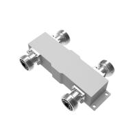 China 450-900MHz 2in 2out DIN Female Hybrid Coupler 500W IP65 High Isolation for sale