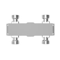 China 450-900MHz 2in 2out DIN Female Hybrid Coupler 500W IP65 High Isolation for sale