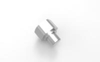 China DC-6GHz 2W Dummy Load Termination Load 50 Ohm 4.3-10 Male VSWR ≤1.25 for sale