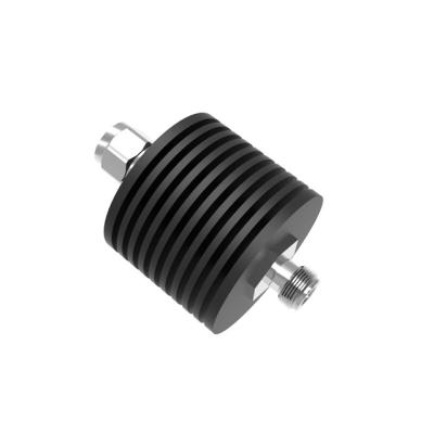 China DC-6000MHz 30W RF Attenuator N Male to N Female 50 Ohm Low VSWR for sale