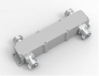 China Wide Band 340/380-2700MHz 2in 2out DIN F Hybrid Coupler 500W IP65 for sale