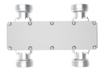 China 600-4200MHz 2in 2out DIN Female Hybrid Coupler 50 Ohm 3dB for Signal Splitting for sale