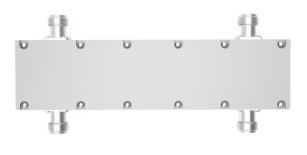 China 380-6000MHz 2-Way N Female Hybrid Coupler 200W Low PIM IP65 for sale