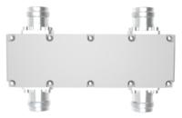China 600-4200MHz 4.3-10 Female Hybrid Coupler 2in 2out 3dB Low PIM IP65 for sale