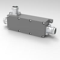 China 600-4200MHz 4.3-10 Female Directional Coupler 50 Ohm Low VSWR 300W for sale