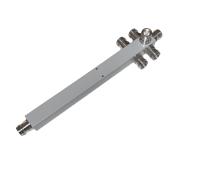 China 698-4000MHz 6-Way Power Splitter 50 Ohm 4.3-10 Female Low PIM IP65 for sale