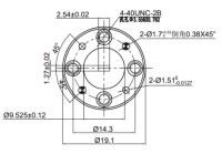 China 75-110GHz  WR-10  WAVEGUIDE LOAD VN-WGLD-75110-WR10 for sale