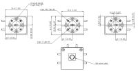 China 64-71GHz WR-12 Waveguide Circulator 3W High Isolation VN-WGCIR-6471-WR12 for sale