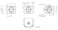 China 75-80GHz WR-12 Waveguide Circulator 3W High Isolation 18dB VN-WGCIR-7580-WR12 for sale