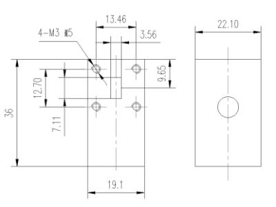 China 26.5-40GHz WR-28 Waveguide Circulator 25W High Isolation 17dB for Radar Systems for sale