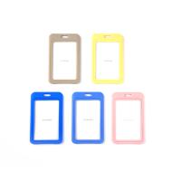China Deyi Transparent Plastic Business Card Holder for sale